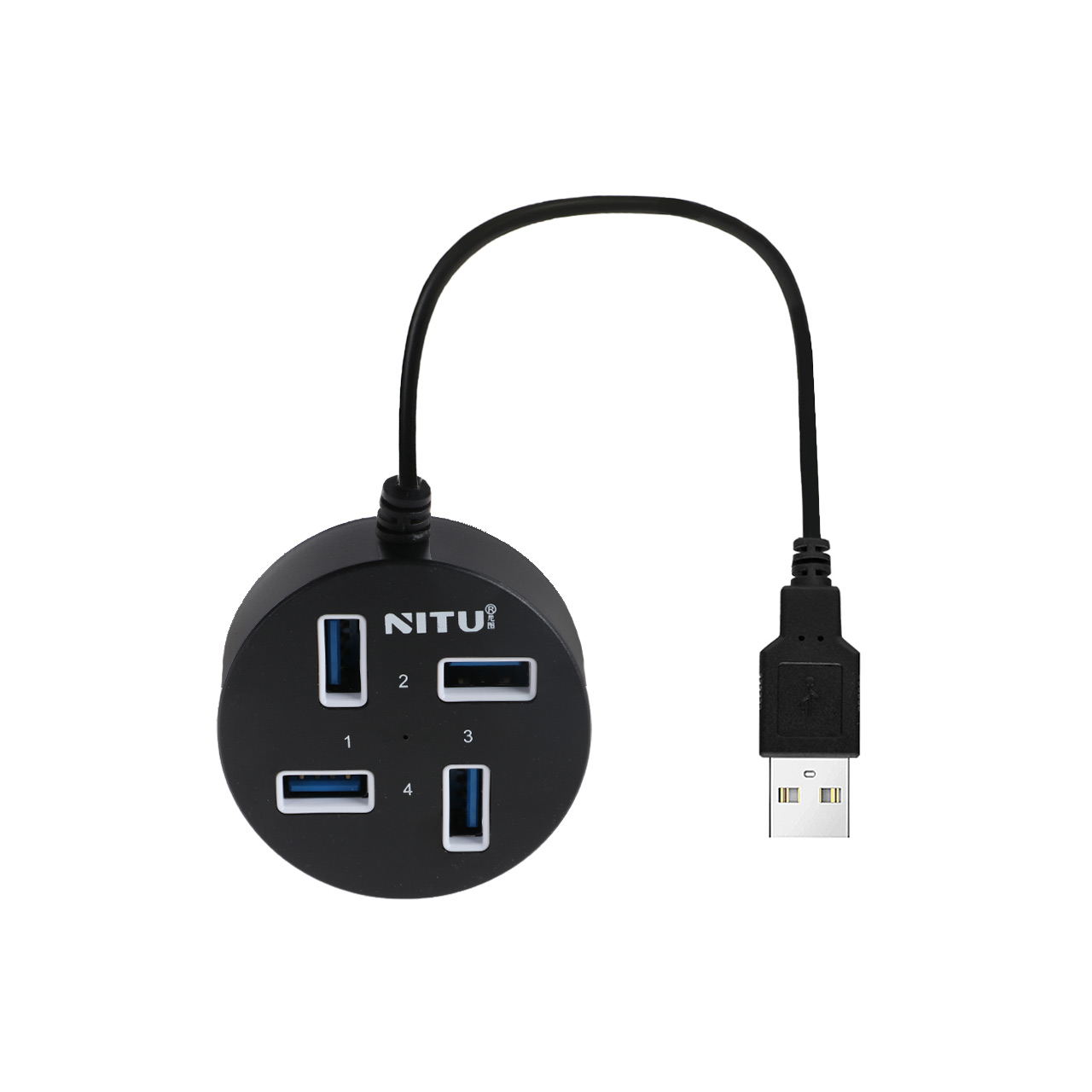 هاب 4 پورت NITU USB 3.0 مدل NT-HUB01 - مشکی - فروشگاه - پنل فروشگاهی eways