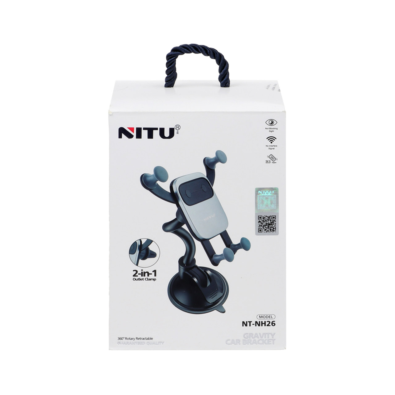 هولدر گوشی موبایل NITU مدل NT-NH26 - مشکی - فروشگاه - پنل فروشگاهی eways