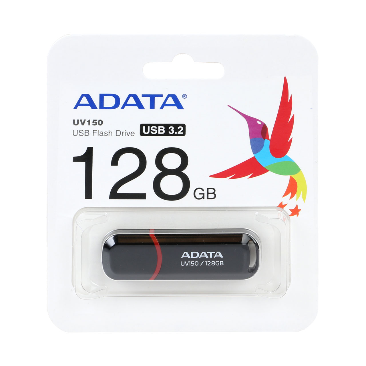 Adata UV150 USB 3.2 Flash Memory-128GB مشکی - (گارانتی پنج ساله آونگ ...