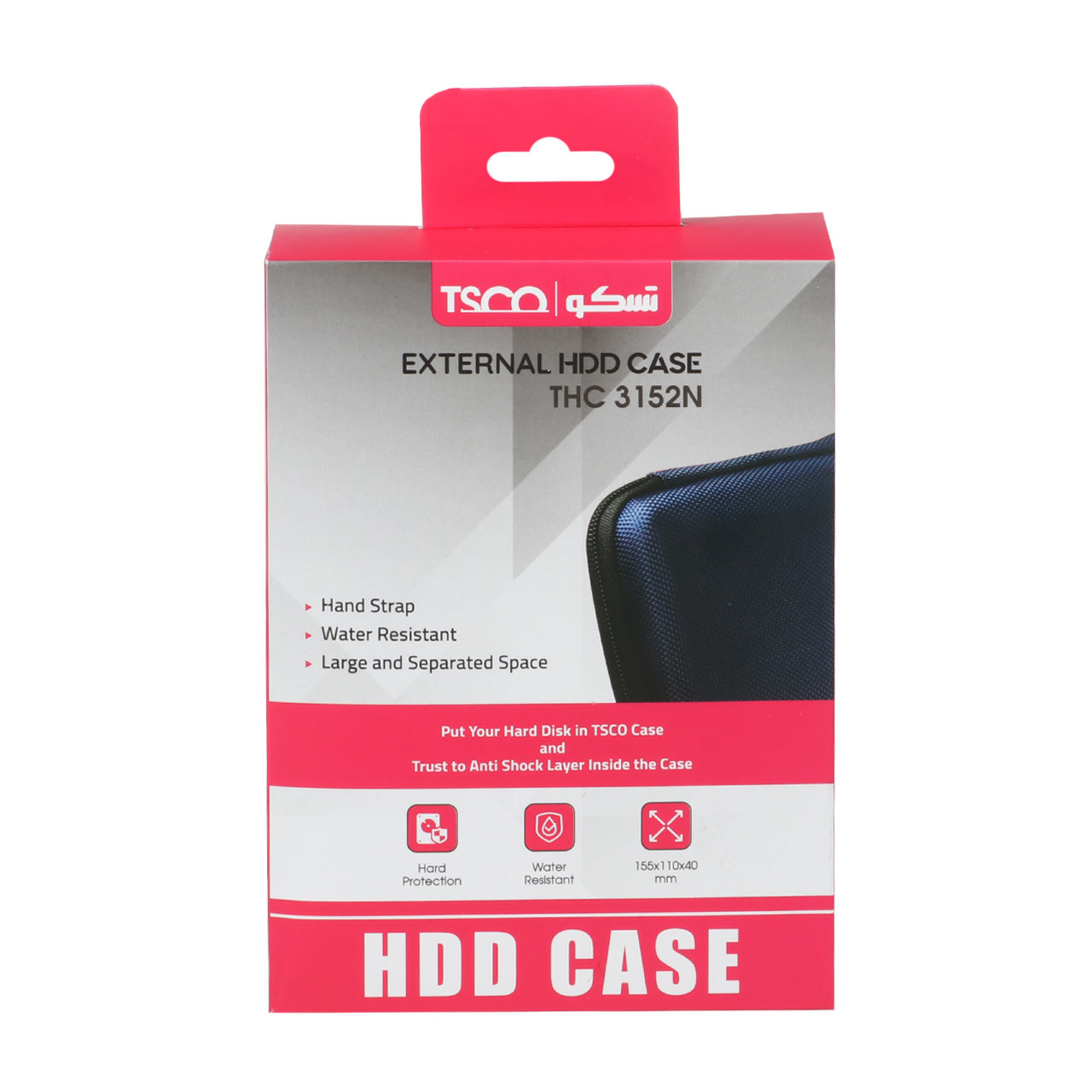 کیف هارد تسکو THC 3152N - مشکی - فروشگاه - پنل فروشگاهی eways