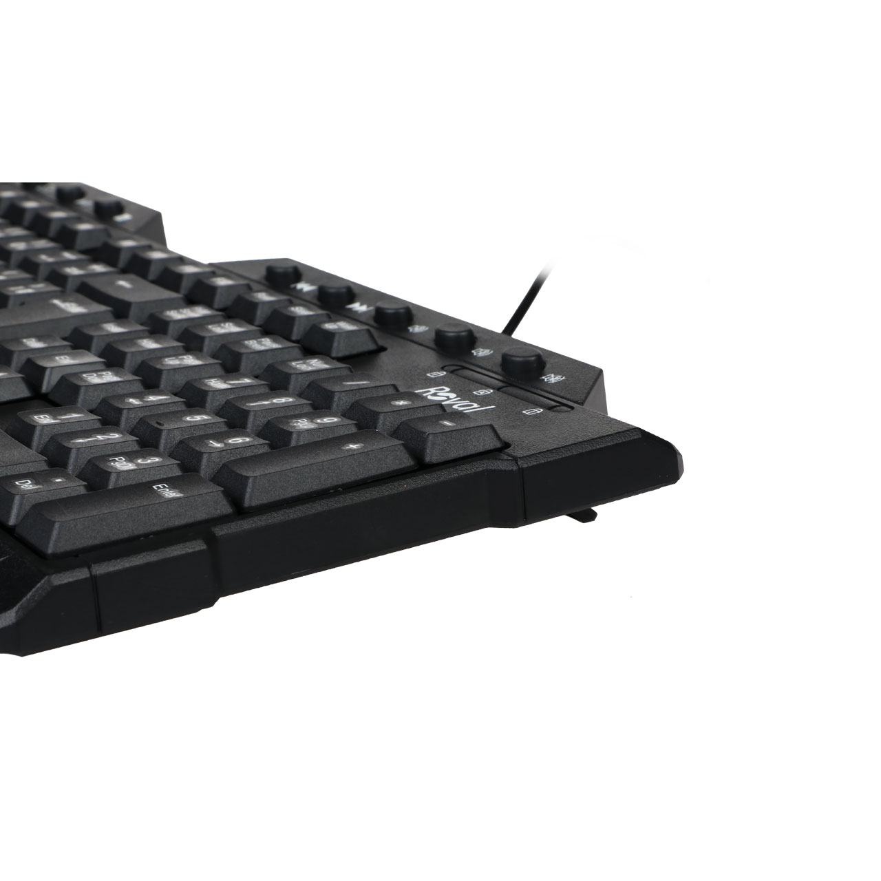 کیبورد باسیم Royal مدل R-K155 - مشکی - فروشگاه - پنل فروشگاهی eways