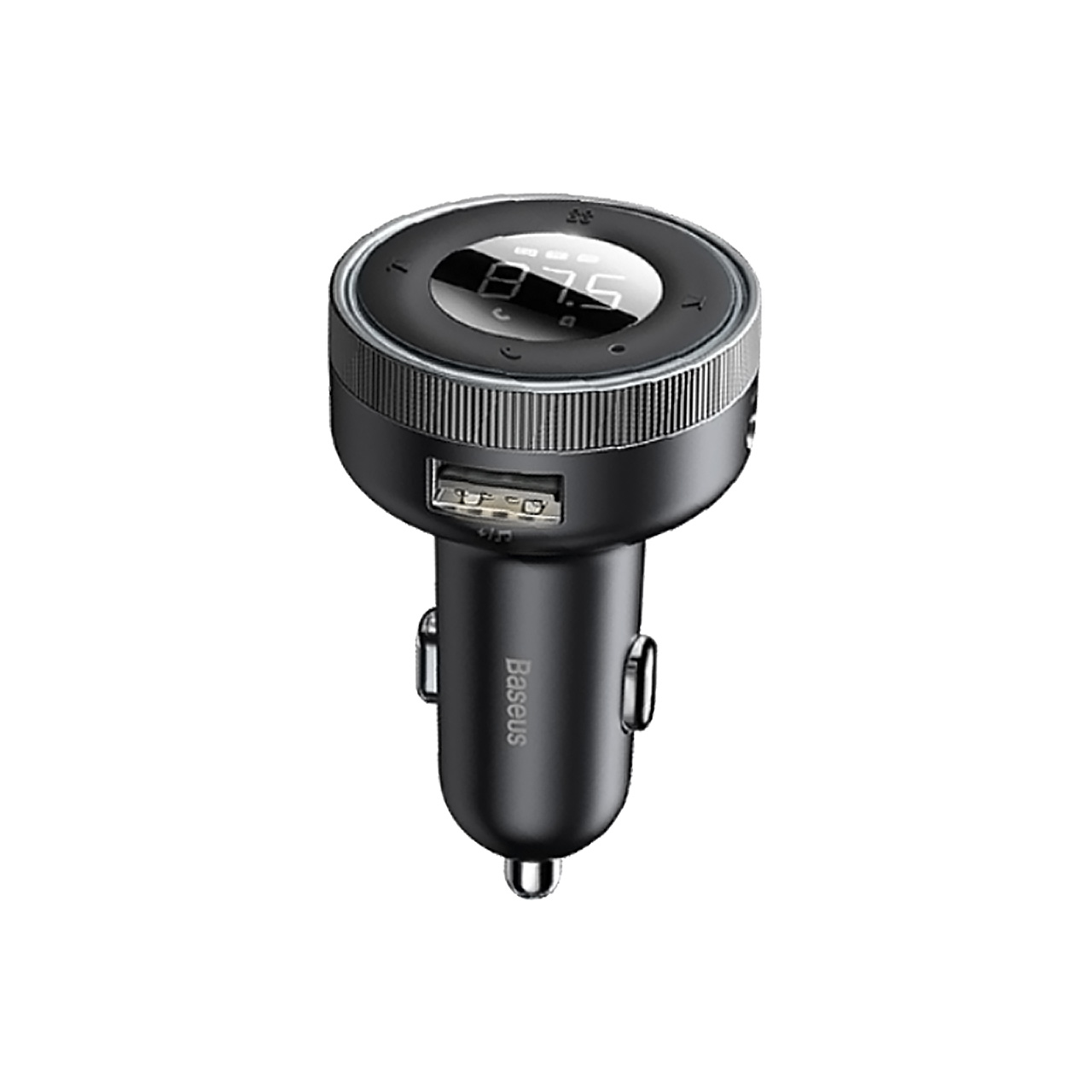 شارژر فندکی دو پورت و گیرنده بلوتوثی Baseus مدل CCLH-01 - مشکی ...