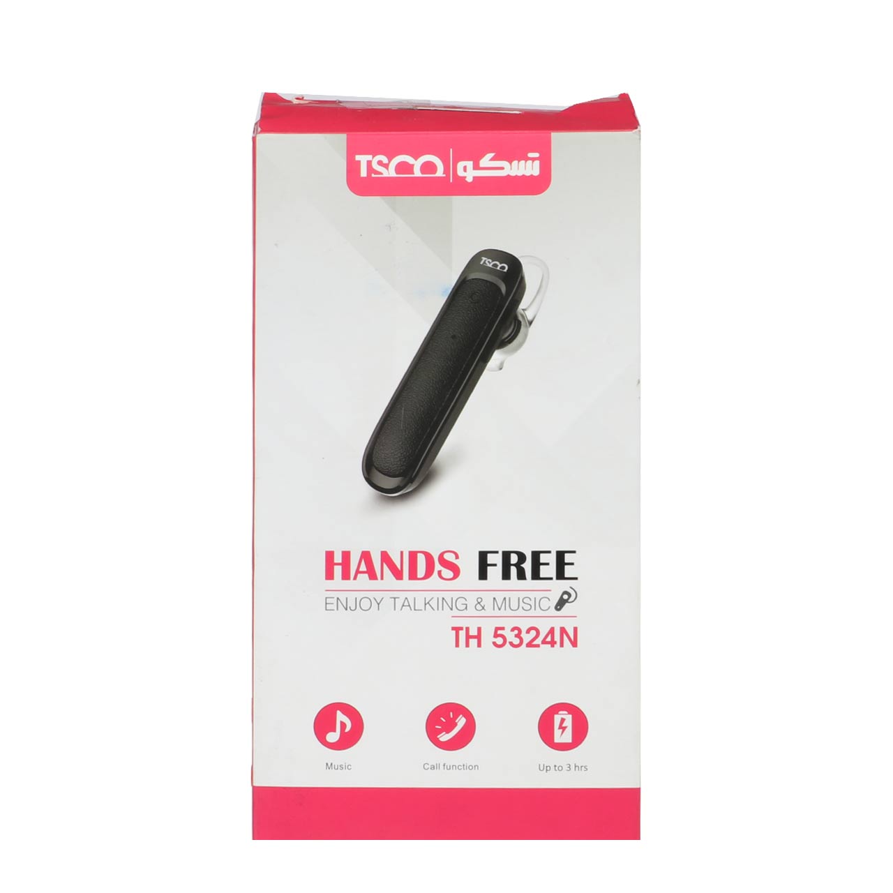 هندزفری تک گوش بی سیم تسکو TH 5324N - مشکی (Open Box) - فروشگاه - پنل فروشگاهی eways