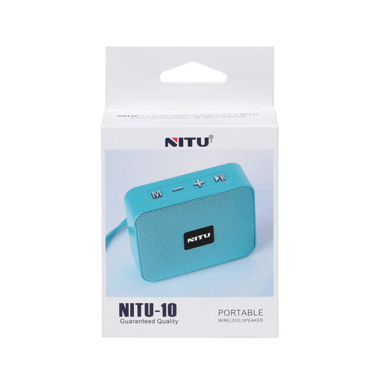 اسپیکر بی سیم NITU مدل NITU-10 - آبی - فروشگاه - پنل فروشگاهی eways