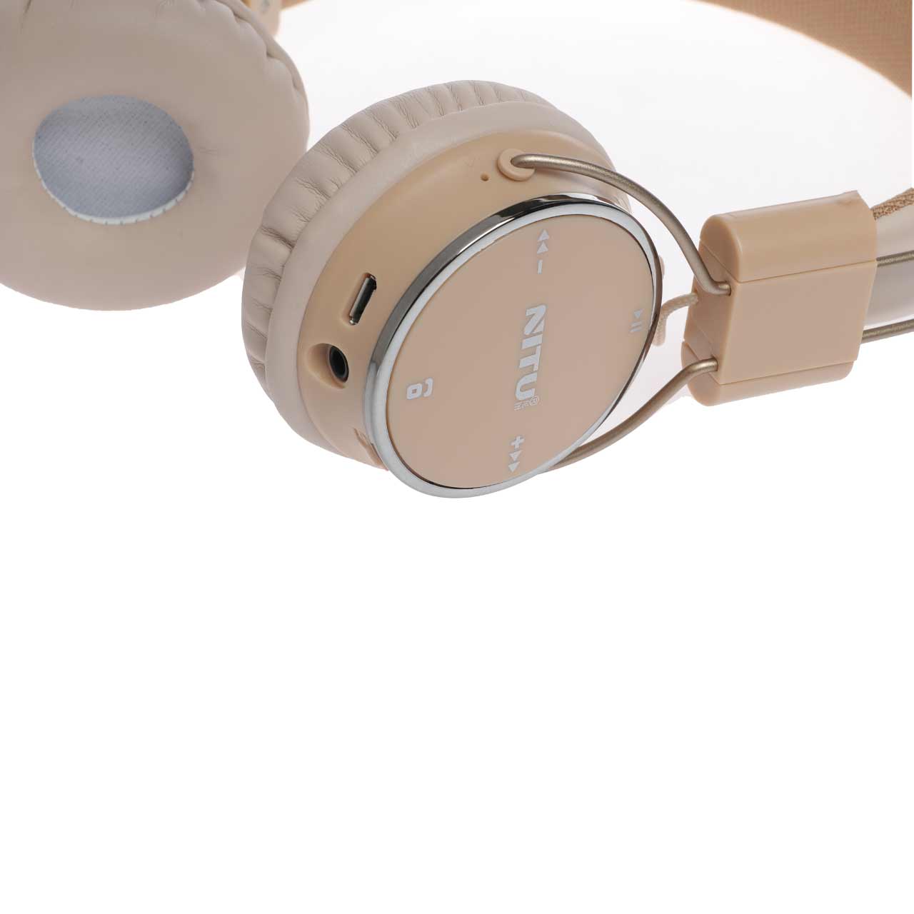 هدفون بی سیم NITU مدل 08 - طلایی - فروشگاه - پنل فروشگاهی eways