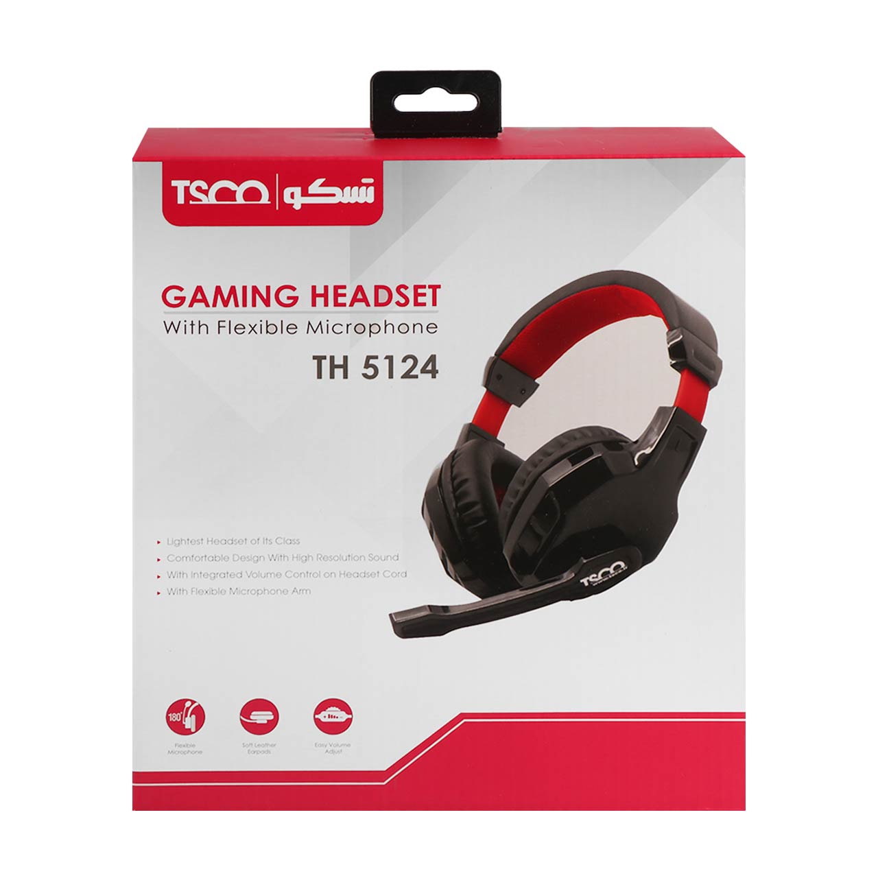 هدست با سیم TSCO مدل 5124 TH- مشکی - فروشگاه - پنل فروشگاهی eways