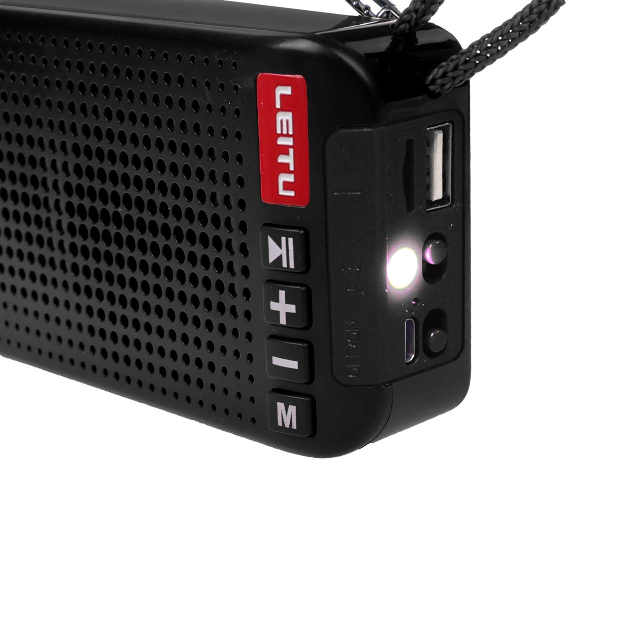 اسپیکر پرتابل LEITU مدل LK-12 - مشکی - فروشگاه - پنل فروشگاهی eways