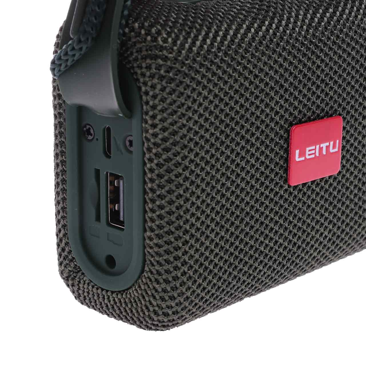 اسپیکر پرتابل LEITU مدل LK-21 - سبز - فروشگاه - پنل فروشگاهی eways