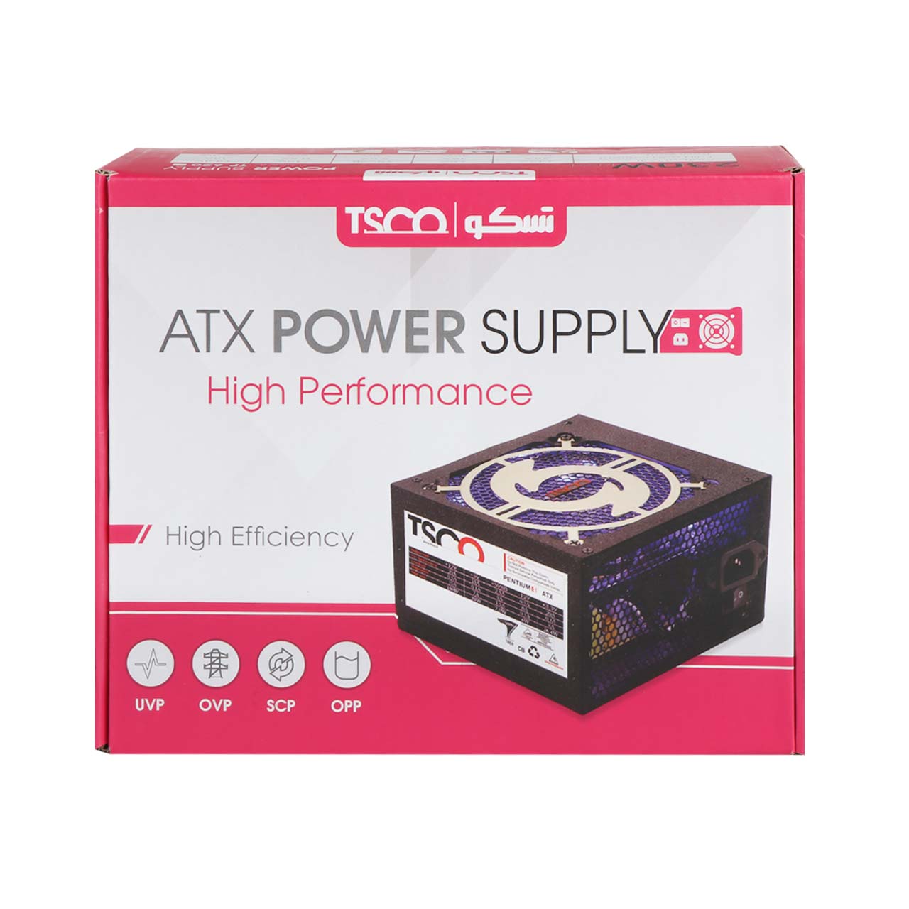 منبع تغذیه کامپیوتر TSCO مدل TP 570 - فروشگاه - پنل فروشگاهی eways