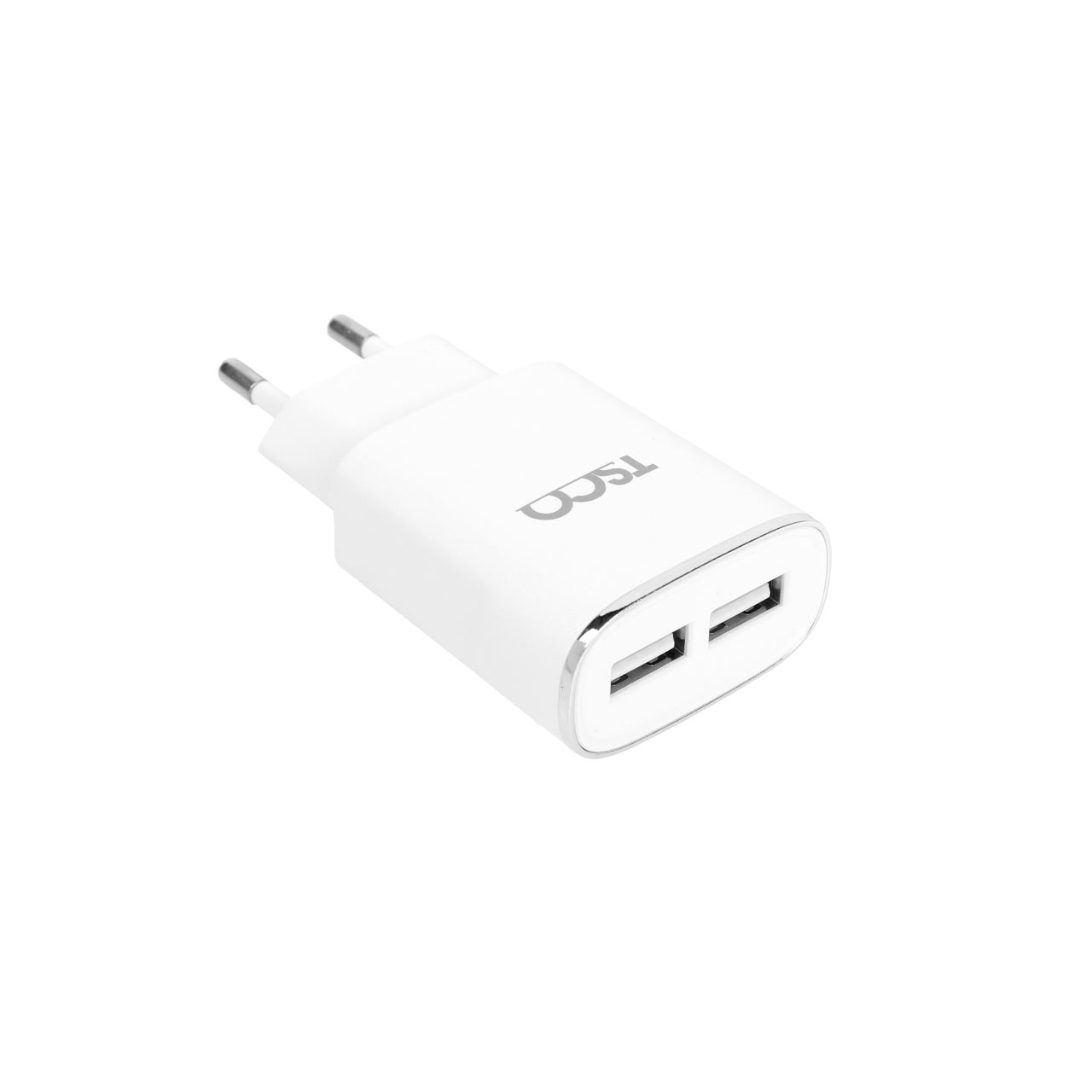 شارژر دیواری فست دو پورت TSCO مدل TTC 57 همراه با کابل Type-C - سفید نقره ای - فروشگاه - پنل ...