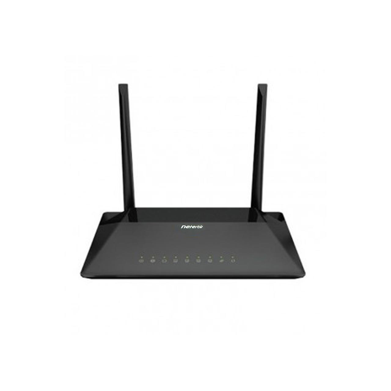 Neterbit NSL-224 300Mbps Wireless N300 VDSL2 /ADSL2+ Modem Router مشکی ...