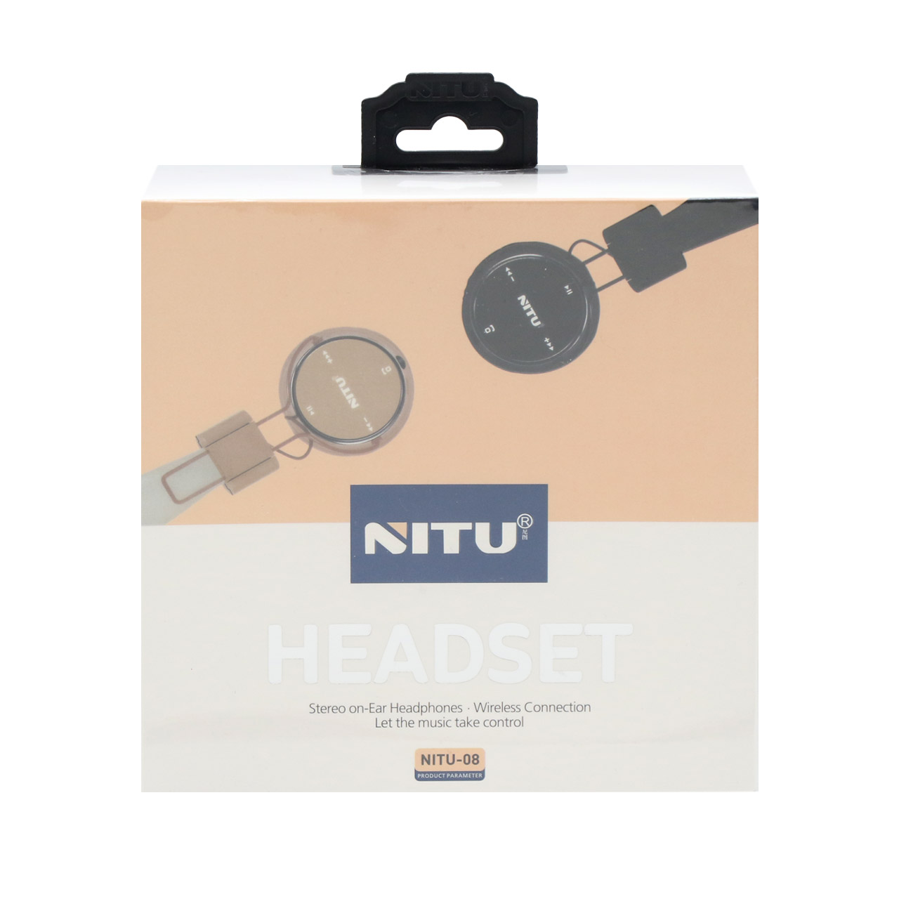 هدفون بی سیم NITU مدل 08 - مشکی - فروشگاه - پنل فروشگاهی eways