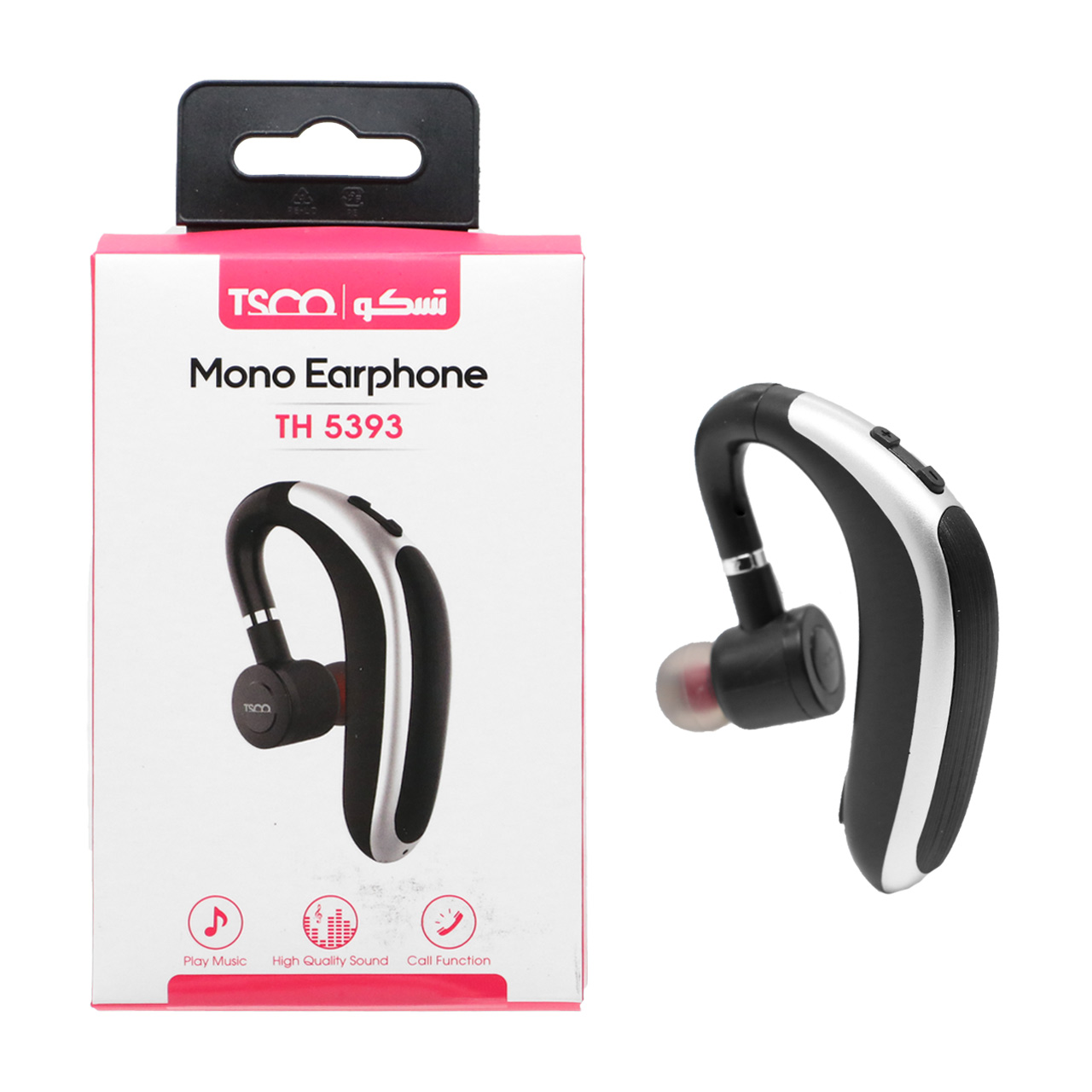 هندزفری تک گوش بلوتوثی تسکو مدل TH 5393 - مشکی - فروشگاه - پنل فروشگاهی eways