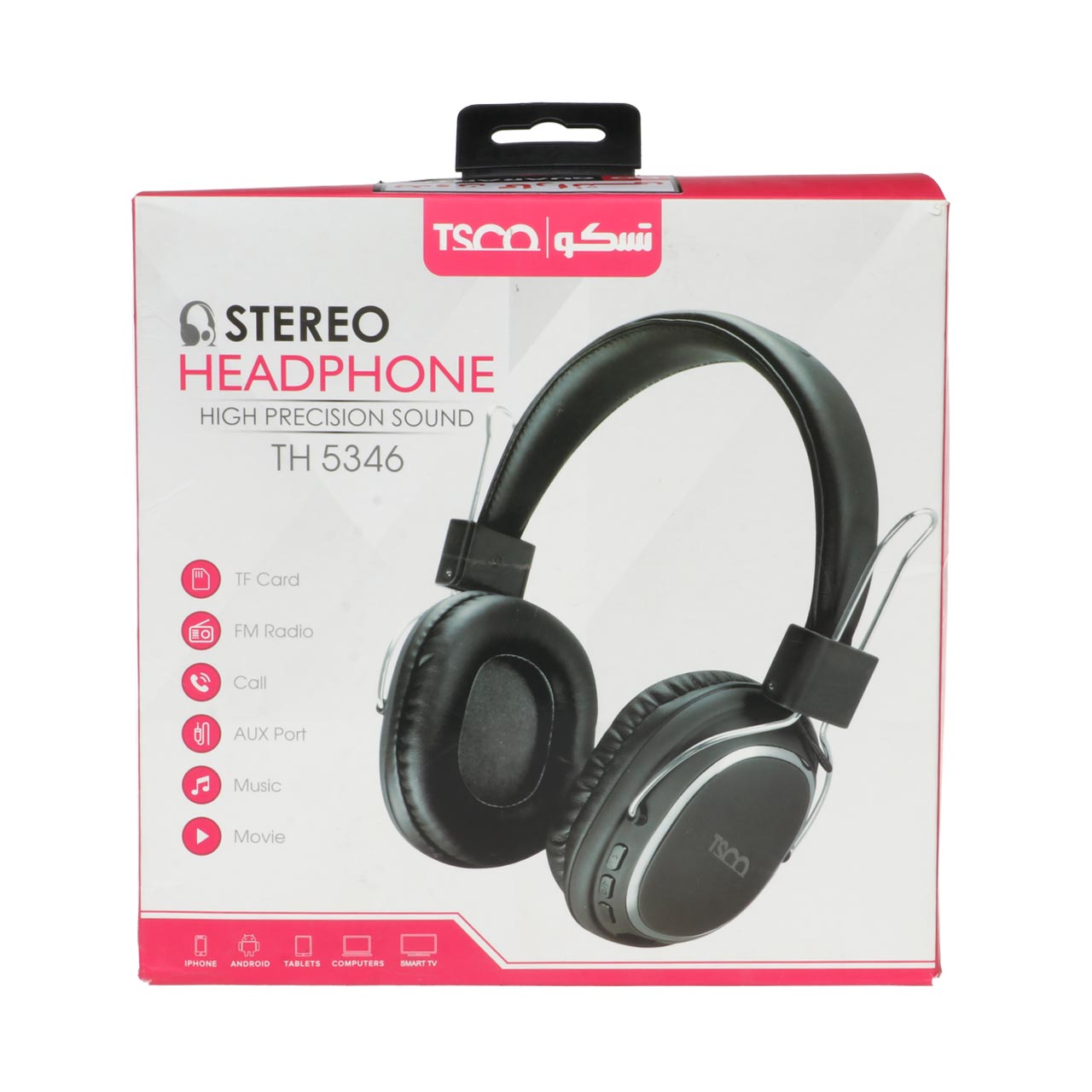 هدفون بی سیم تسکو مدل TH 5346 - مشکی (کارکرده) - فروشگاه - پنل فروشگاهی eways