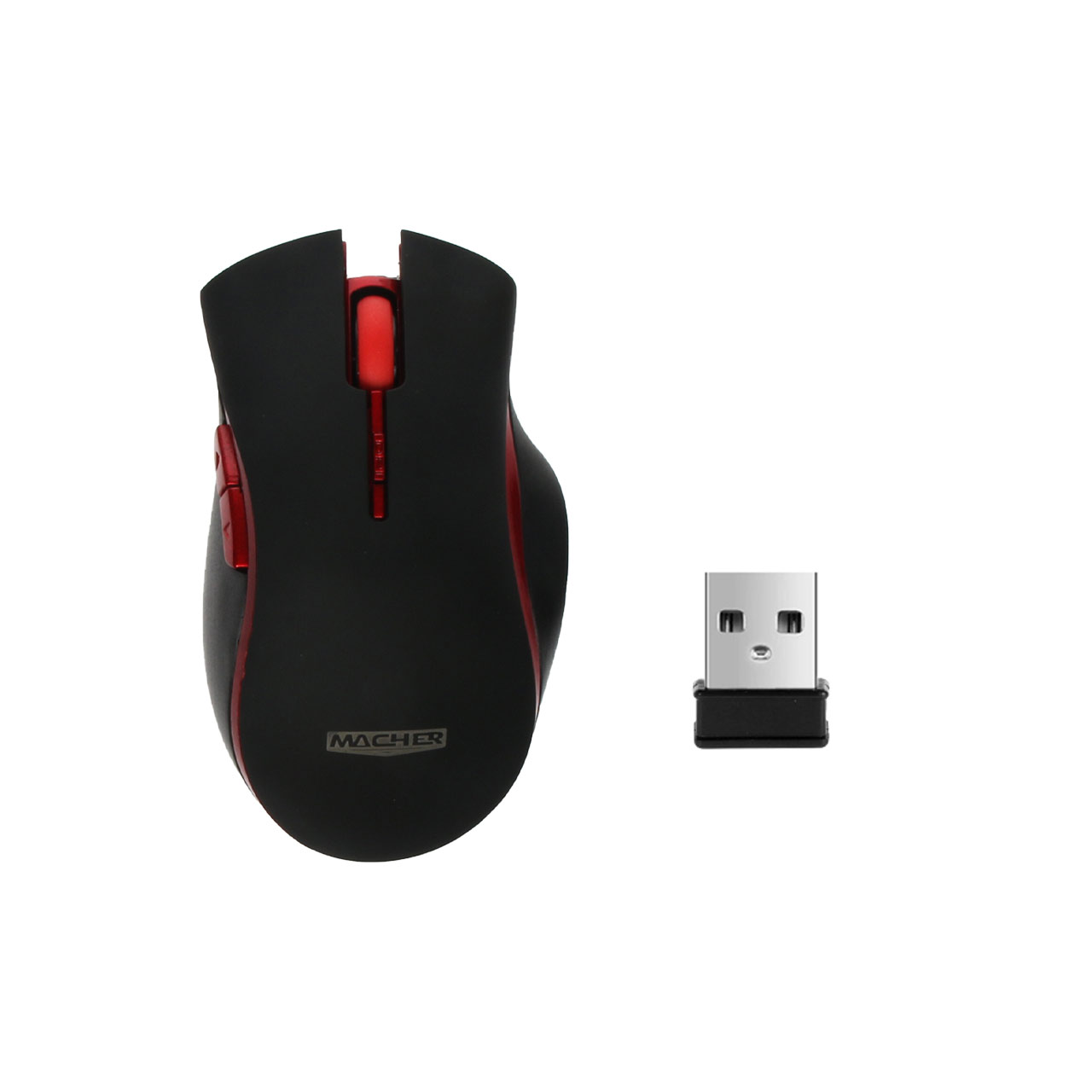 ماوس بی سیم Macher مدل MR-191 - مشکی قرمز - فروشگاه - پنل فروشگاهی eways