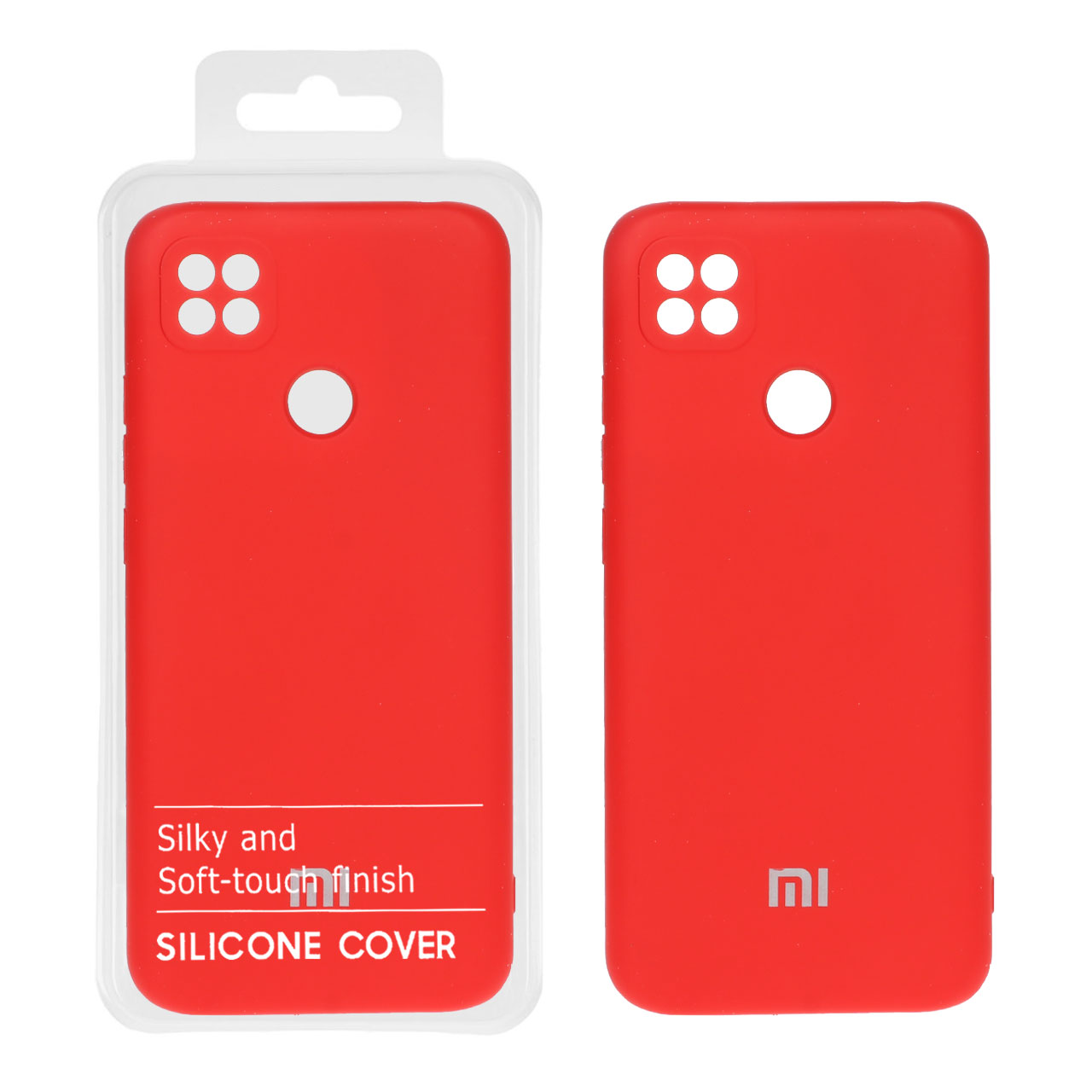 قاب نیو سیلیکون محافظ لنزدار Xiaomi Redmi 10a 9c Rf قرمز کد 6 پک دار فروشگاه پنل