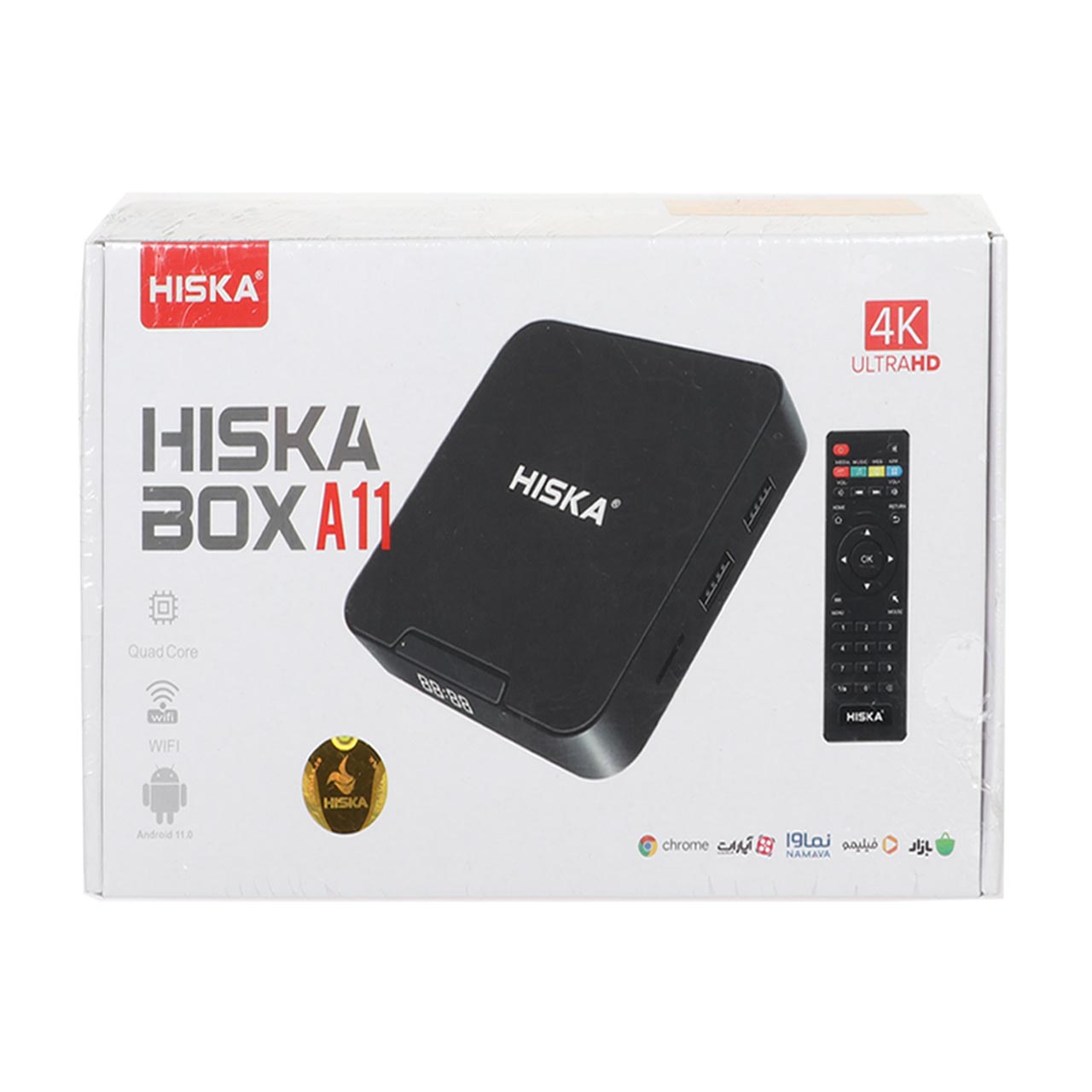 اندروید باکس HISKA مدل Box A11 - فروشگاه - پنل فروشگاهی eways