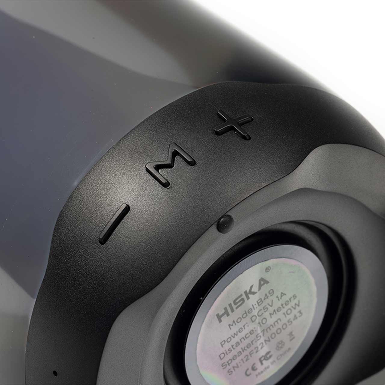 اسپیکر بی سیم HISKA مدل B49 - مشکی - فروشگاه - پنل فروشگاهی eways