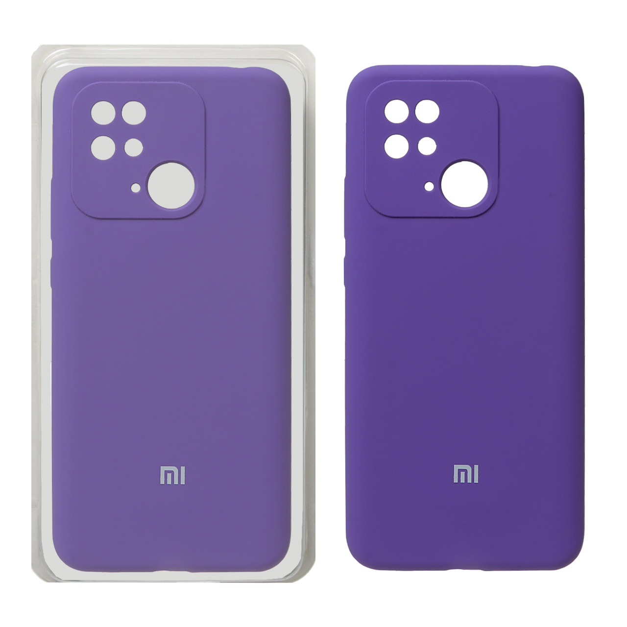 قاب سیلیکونی پاک کنی محافظ لنزدار اورجینال Xiaomi Redmi 10C/ Poco C40 ...