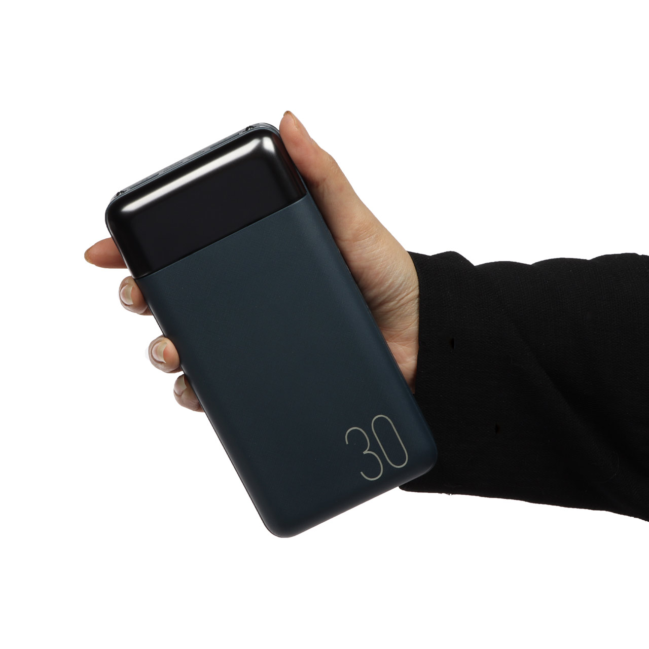 پاوربانک (PD و فست شارژ) Hiska 22.5W 30000mAh مدل QI-313PD - سرمه ای - فروشگاه - پنل فروشگاهی eways