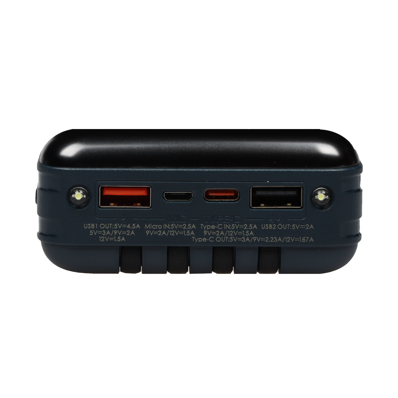 پاوربانک (PD و فست شارژ) Hiska 22.5W 30000mAh مدل QI-313PD - سرمه ای - فروشگاه - پنل فروشگاهی eways