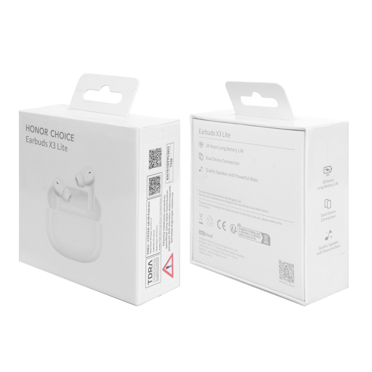 ایرپاد بی سیم Honor X3 Lite مدل WT50106-01 - سفید - اصلی (گارانتی 12 ...