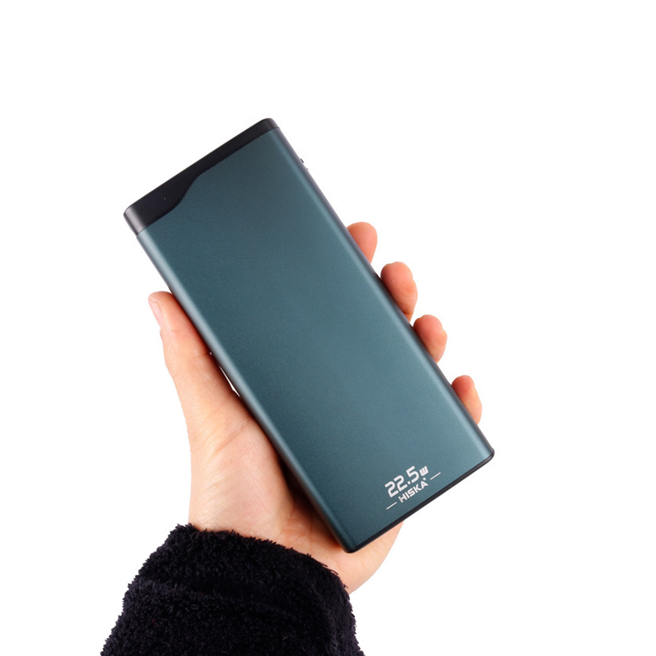 پاوربانک (PD و فست شارژ) Hiska 22.5W 20000mAh مدل QI-212PD - سبز - فروشگاه - پنل فروشگاهی eways