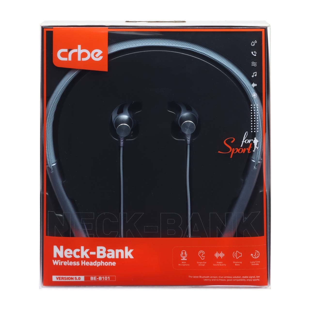 هندزفری گردنی بی سیم Crbe مدل BE-B101 - آبی (گارانتی یکساله PMC) - فروشگاه - پنل فروشگاهی eways