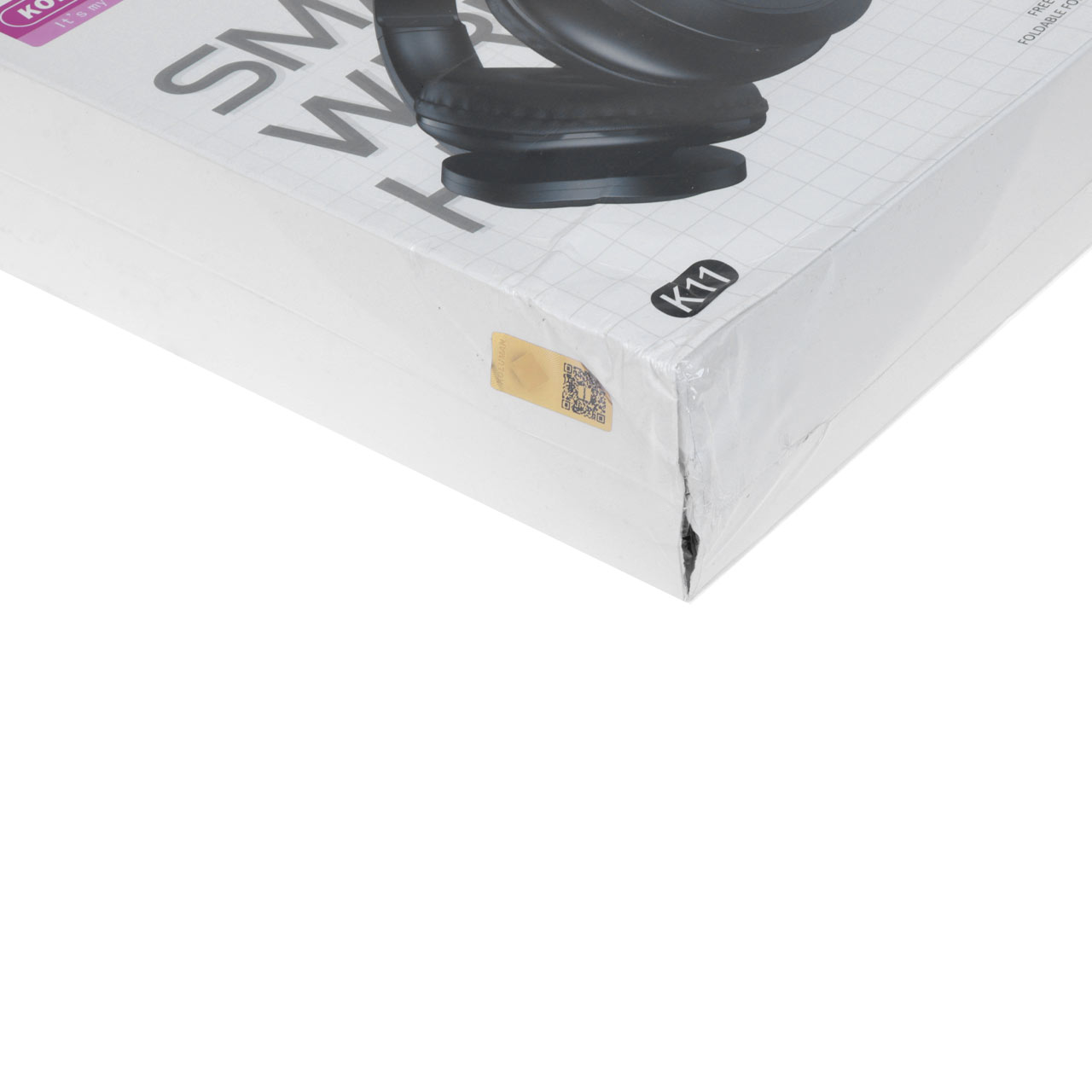 هدفون بی سیم Koluman مدل K11 - مشکی - پک ضعیف (گارانتی یکساله PMC) - فروشگاه - پنل فروشگاهی eways