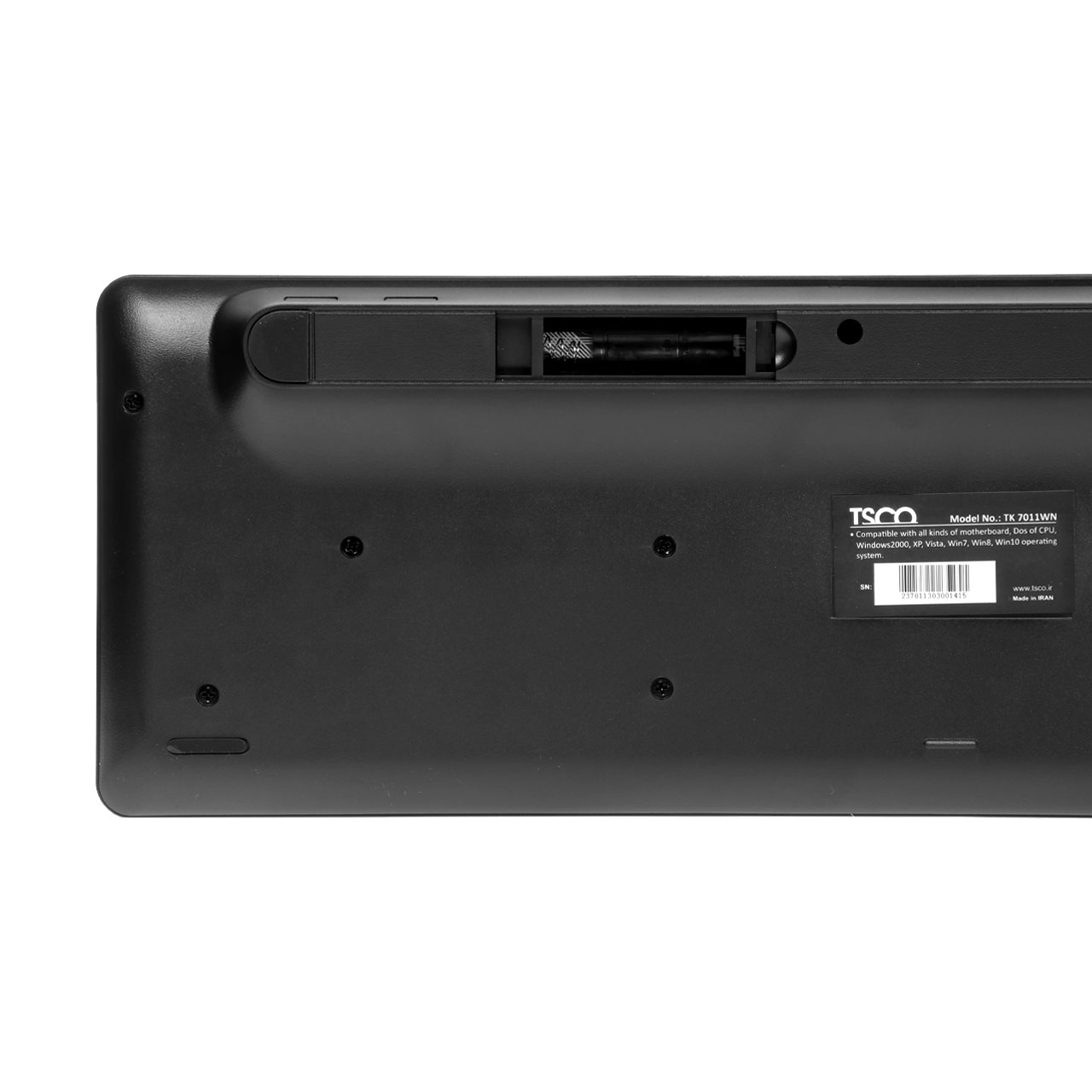 کیبورد و ماوس بی سیم TSCO مدل TKM 7011WN - مشکی - فروشگاه - پنل فروشگاهی eways