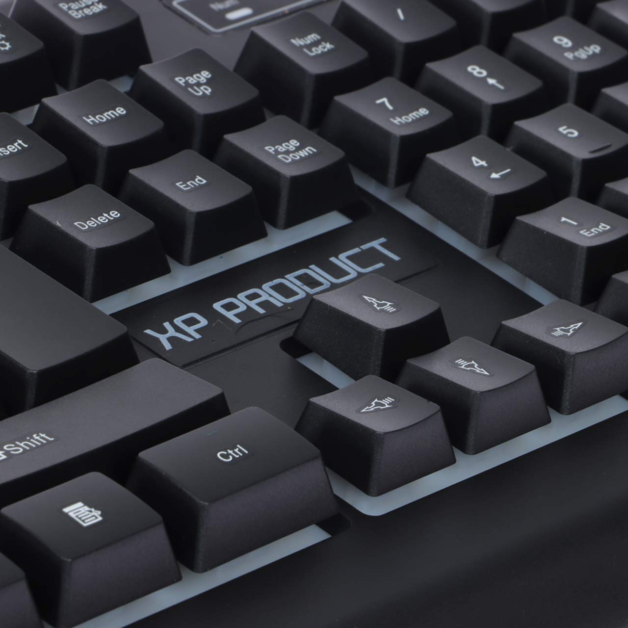 کیبورد باسیم XP Product مدل XP-9100G - مشکی - فروشگاه - پنل فروشگاهی eways