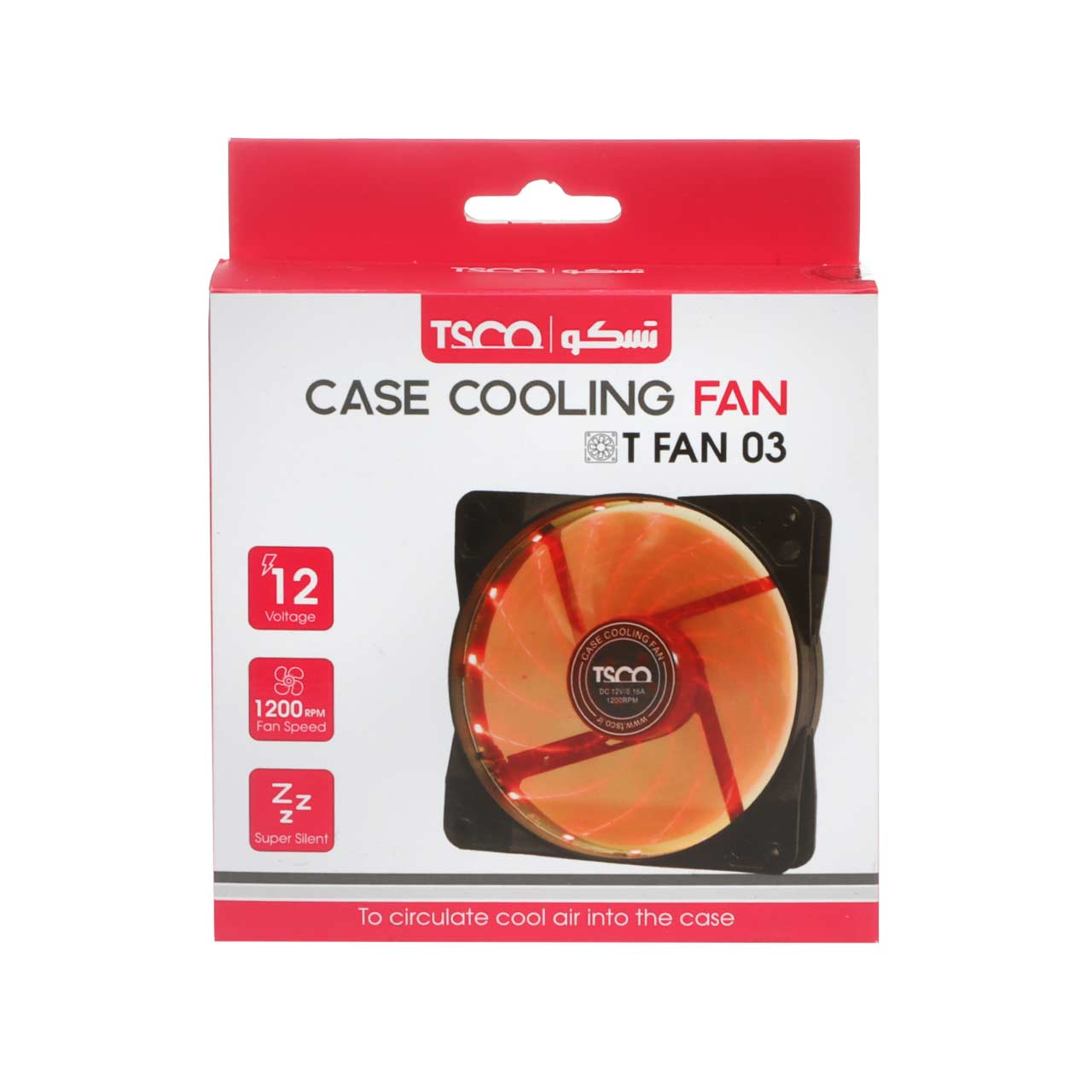فن کیس تسکو مدل T FAN 03 - فروشگاه - پنل فروشگاهی eways
