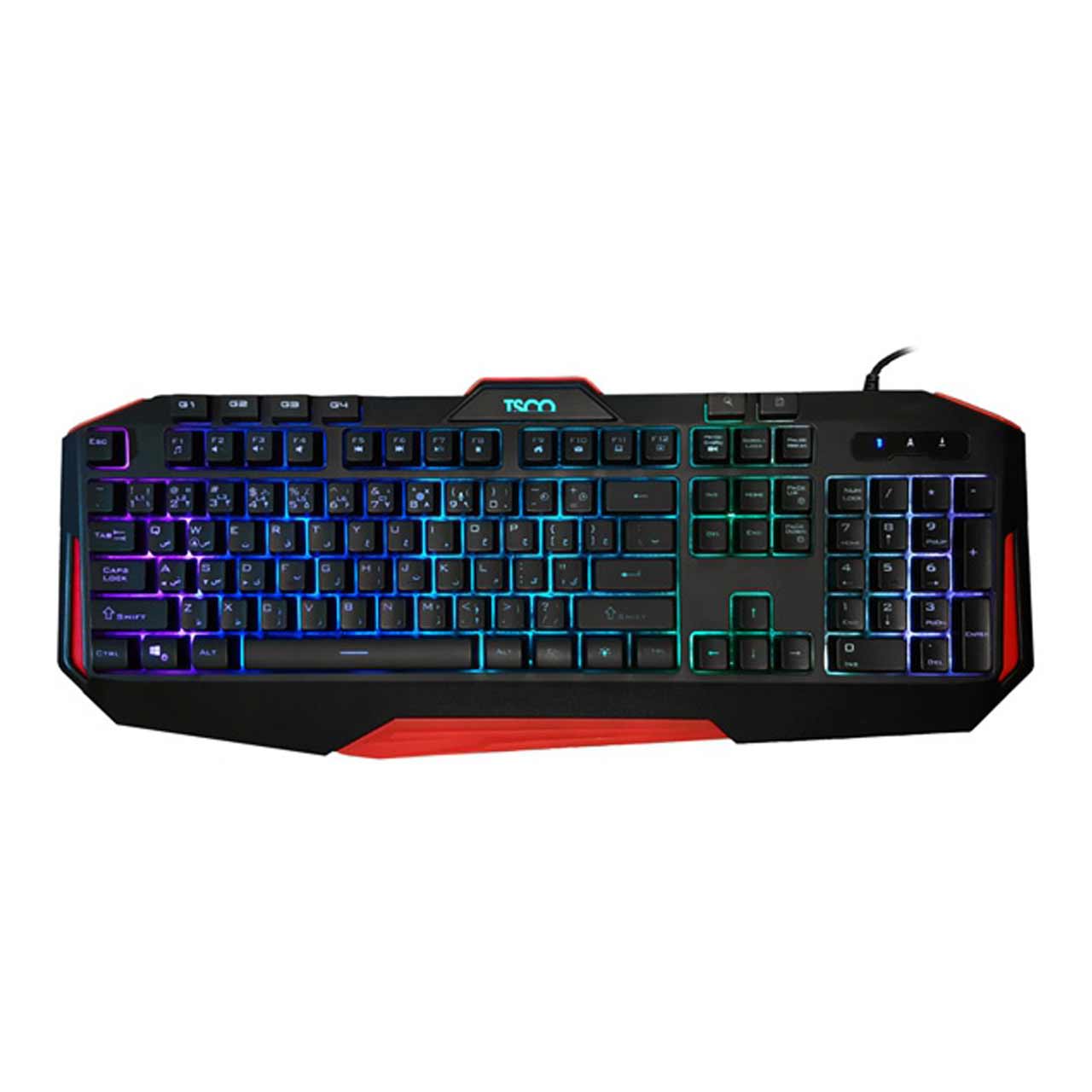 کیبورد باسیم گیمینگ تسکو مدل GK 8123 - مشکی (کارکرده) - فروشگاه - پنل فروشگاهی eways