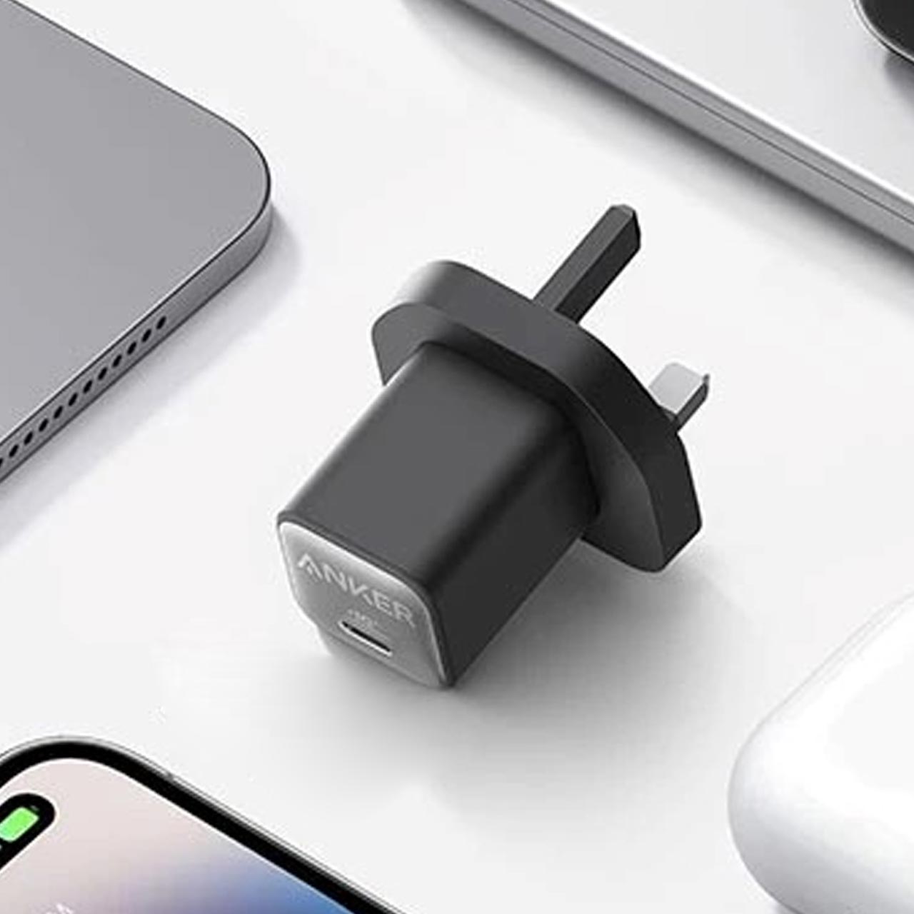 شارژر دیواری فست تک پورت ANKER مدل Nano III A2147 با توان 30W و ...