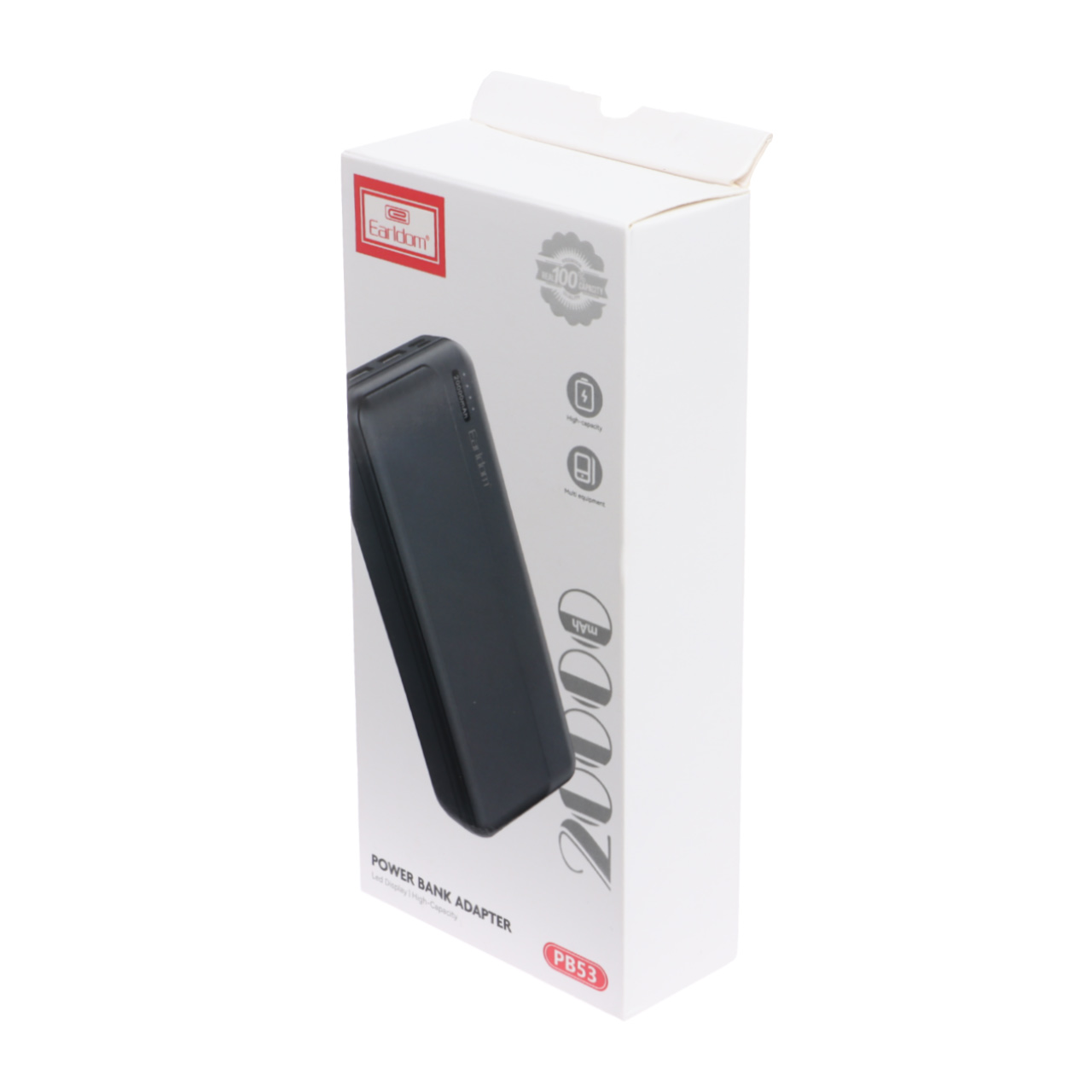 پاوربانک Earldom 10W 20000mAh مدل ET-PB53 - مشکی - فروشگاه - پنل ...