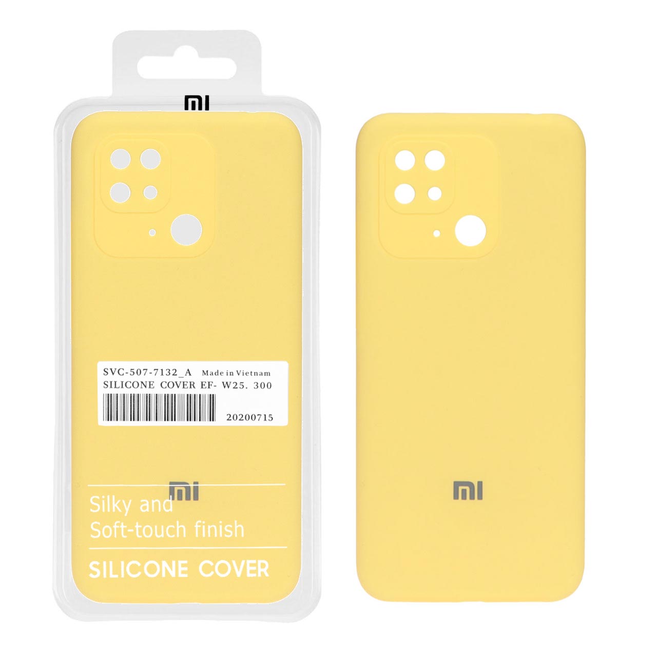 قاب سیلیکونی پاک کنی اورجینال درجه یک Xiaomi Redmi 10C / Redmi 10 Power ...