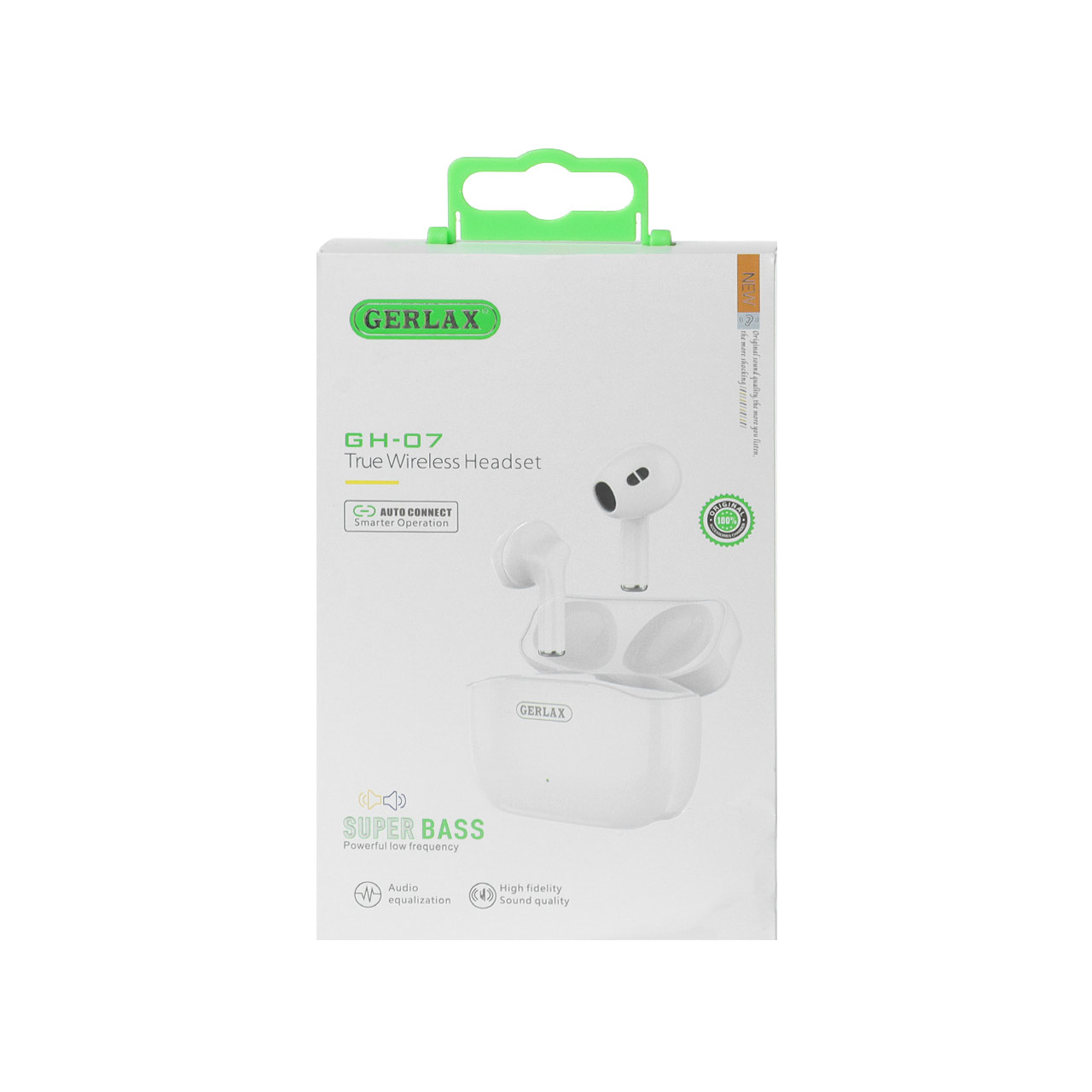 ایرفون بی سیم GERLAX مدل GH-07 - سفید (پک ضعیف) - فروشگاه - پنل فروشگاهی eways