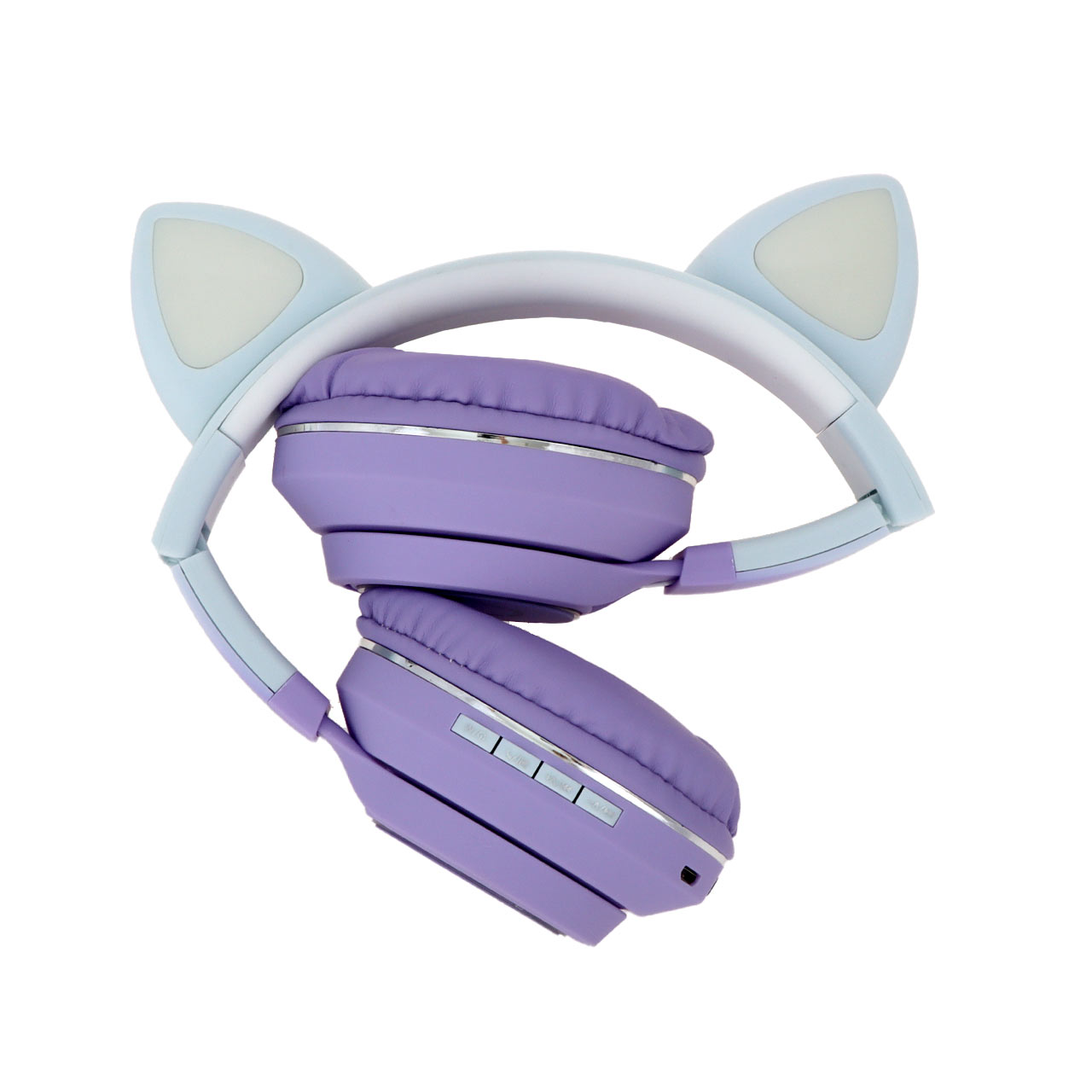 هدفون فانتزی بی سیم مدل ST90M - بنفش آبی - فروشگاه - پنل فروشگاهی eways