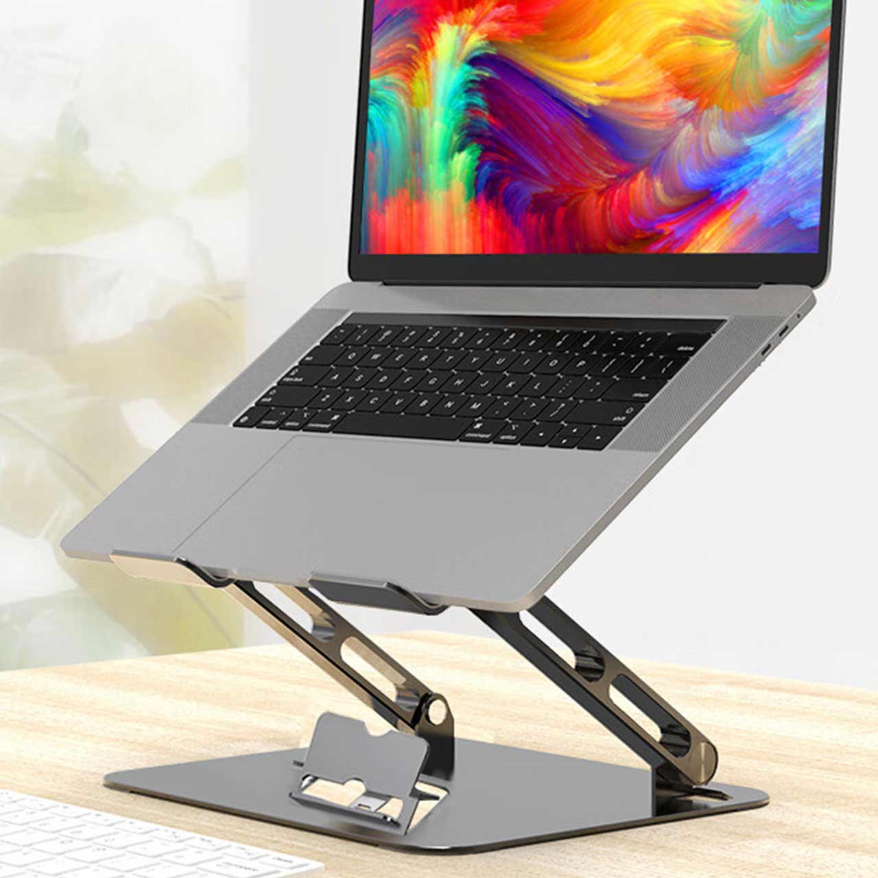 استند لپ تاپ HISKA مدل HK-2015 - فروشگاه - پنل فروشگاهی eways