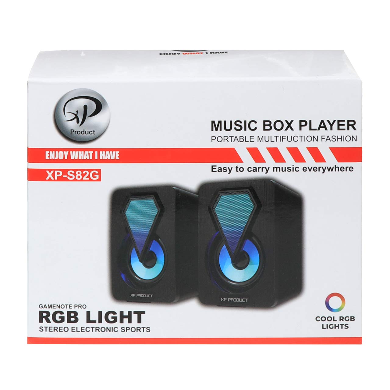 اسپیکر رومیزی XP Product مدل XP-S82G - مشکی - فروشگاه - پنل فروشگاهی eways