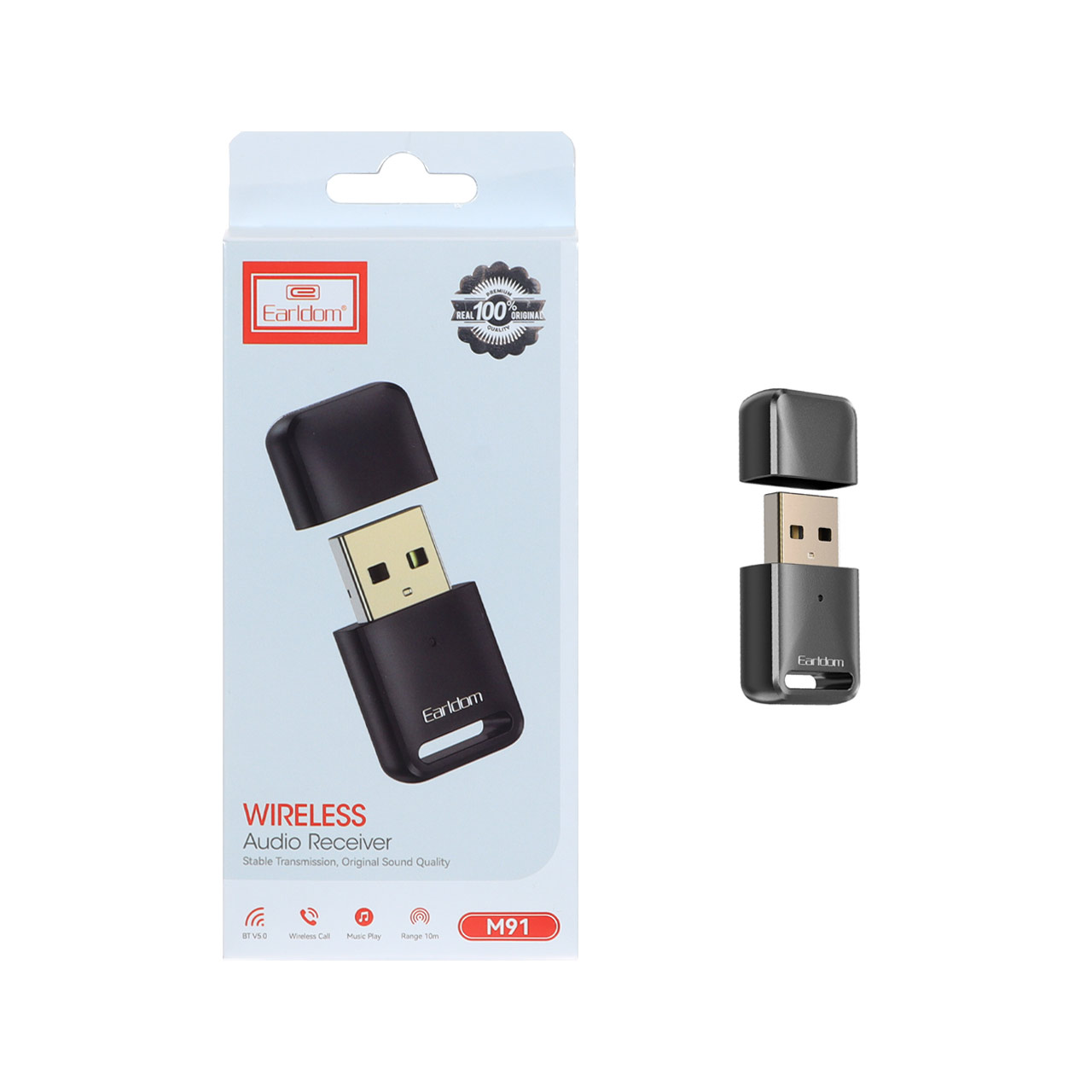 دانگل بلوتوث Earldom مدل ET-M91 - مشکی - فروشگاه - پنل فروشگاهی eways